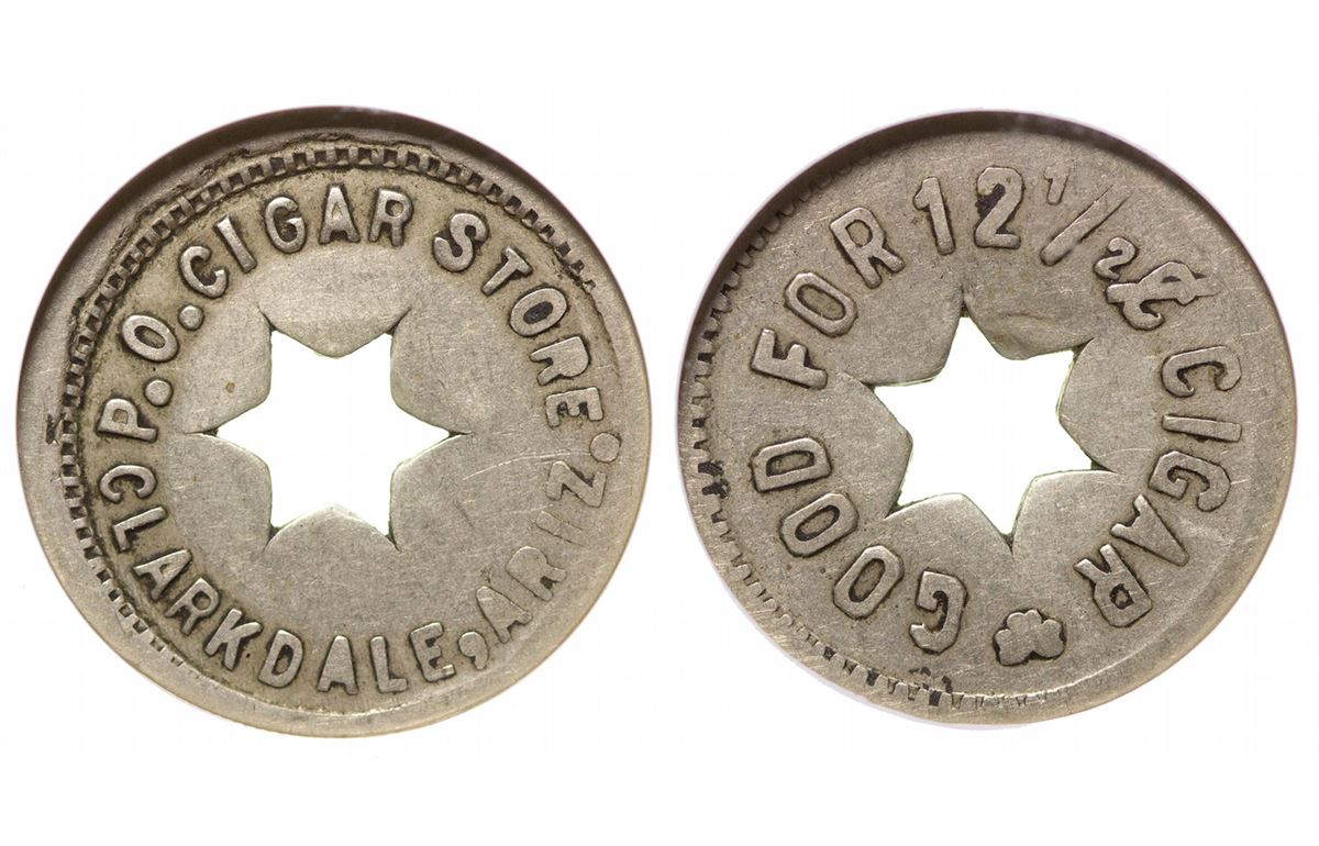 P. O. Cigar Store Token P. O. Cigar Store Token