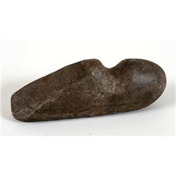 Stone Maul Axe Fragment 4" L.