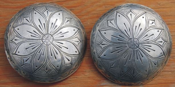 2 inch silver conchos