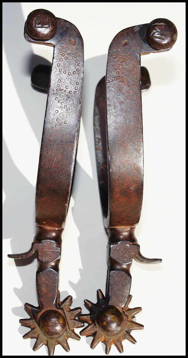 unusual iron spurs