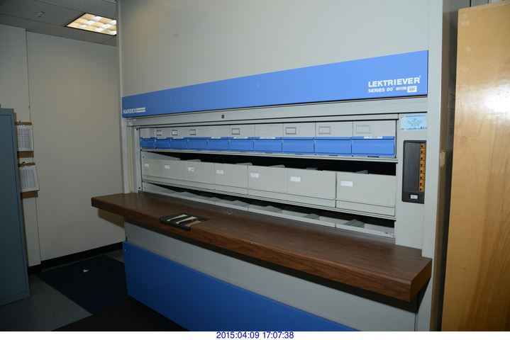 KARDEX LEKTRIEVER FILING CABINET