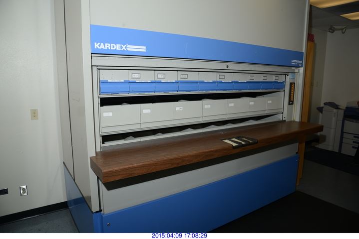 KARDEX LEKTRIEVER FILING CABINET