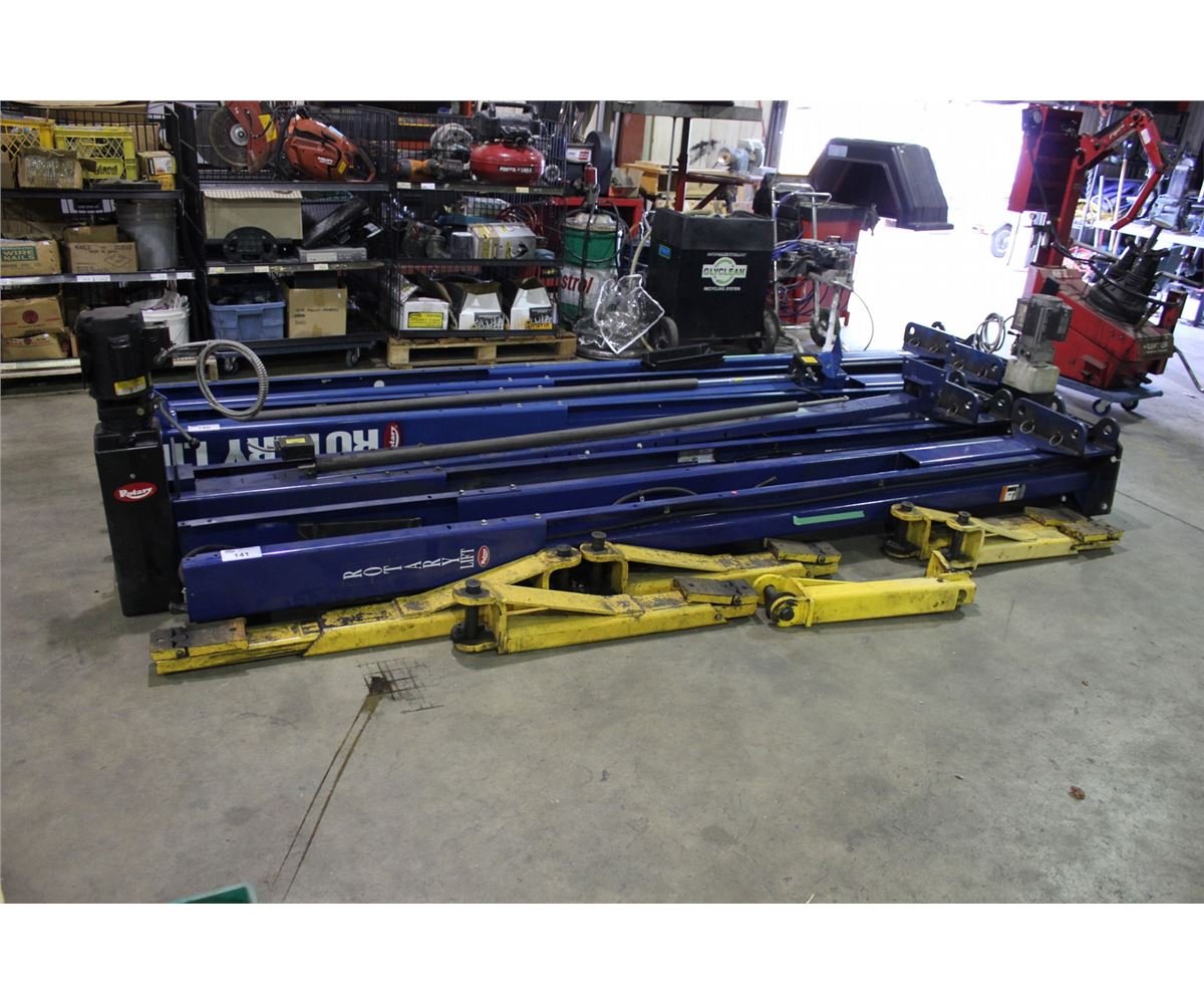 ROTARY LIFT SP09EH2 9000 LBS CAPACITY 2 POST SINGLE PHASE AUTOMOTIVE HOIST ROTARY LIFT SP09EH2 9000 LBS CAPACITY 2 POST SINGLE PHASE AUTOMOTIVE HOIST