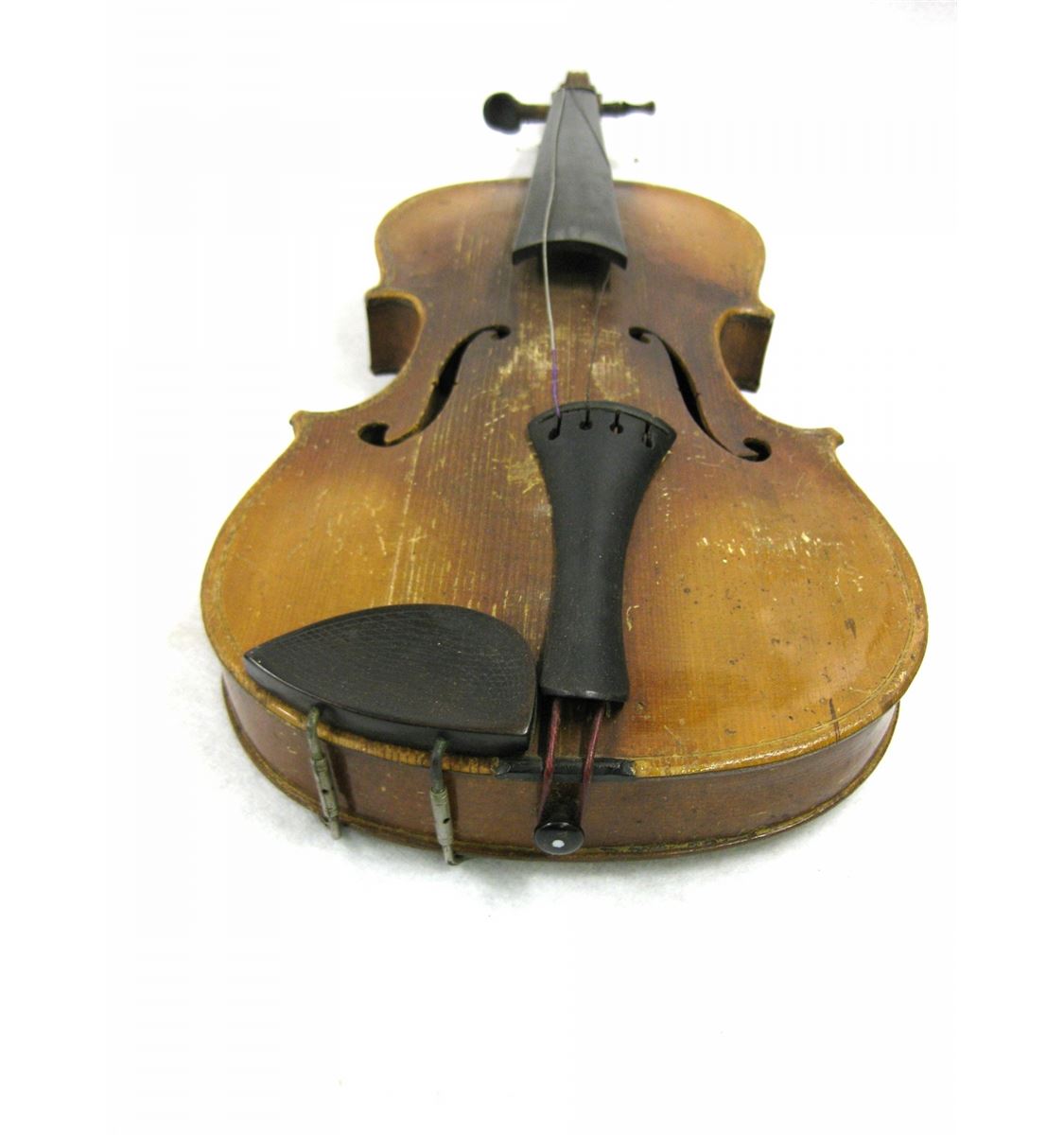 Late 19th/early 20thC Violin with a paper label "Antonius Stradivarius ...