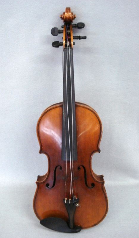German violin with Wilhelm Duerer paper label dated 1912 - Full size ...