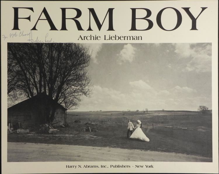 Archie Lieberman Signed Farm Boy Poster Wedding
