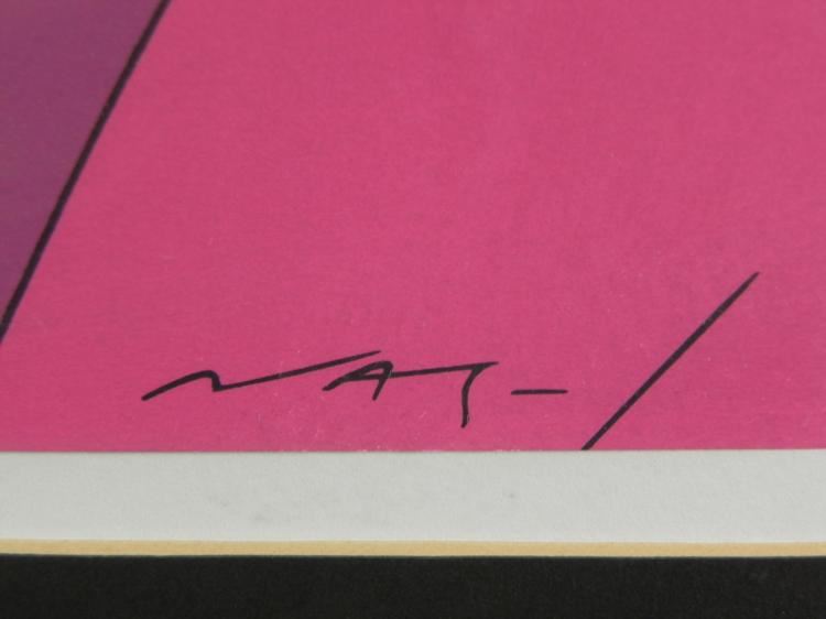 Patrick Nagel Poster Fashion Art Print Framed -Mirage