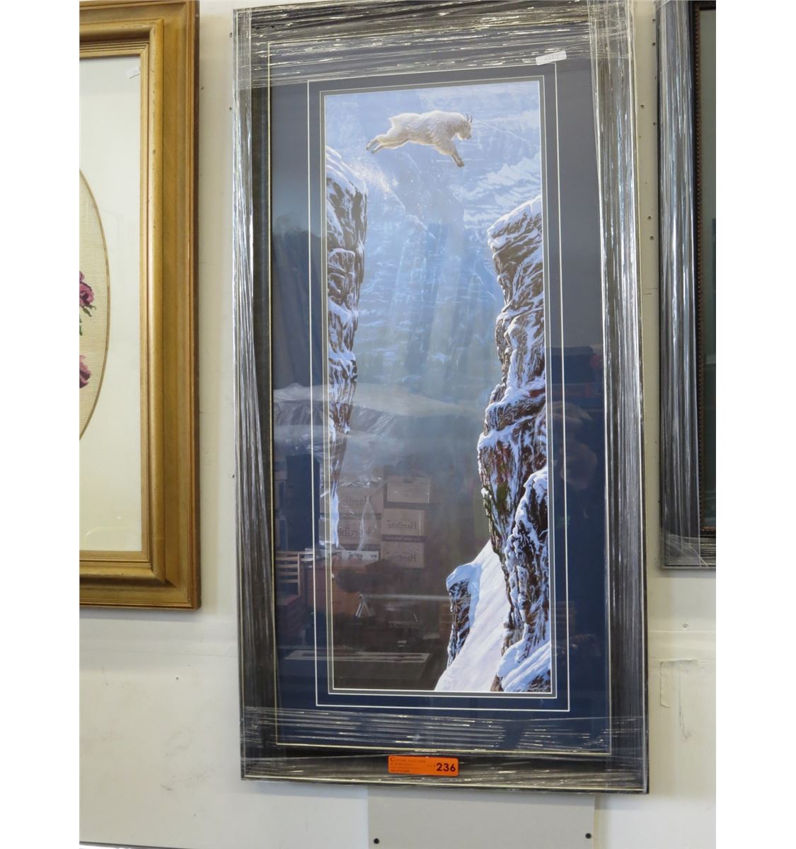 Framed print: "Leap of Faith" by Patrick Lundquist