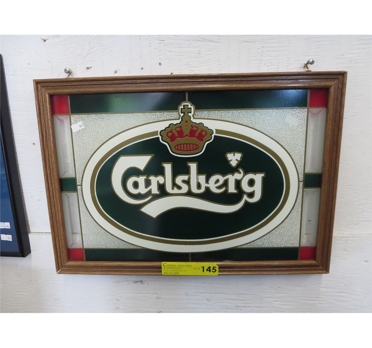 Carlsberg beer sign