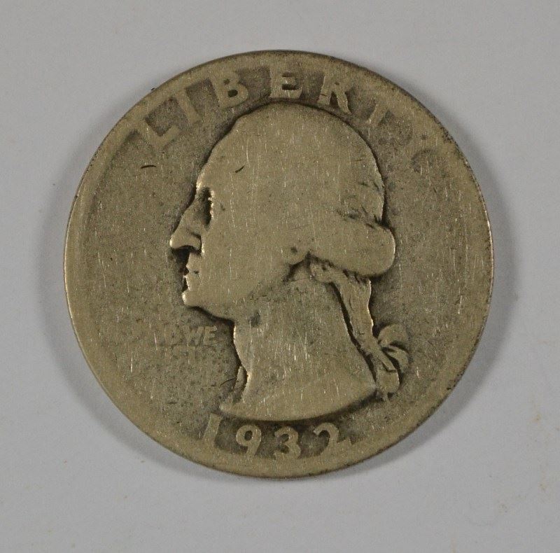 1932-D WASHINGTON QUARTER AG