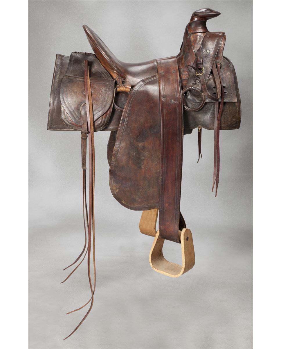 E.L. Gallatin #1 Saddle with Saddle Bags