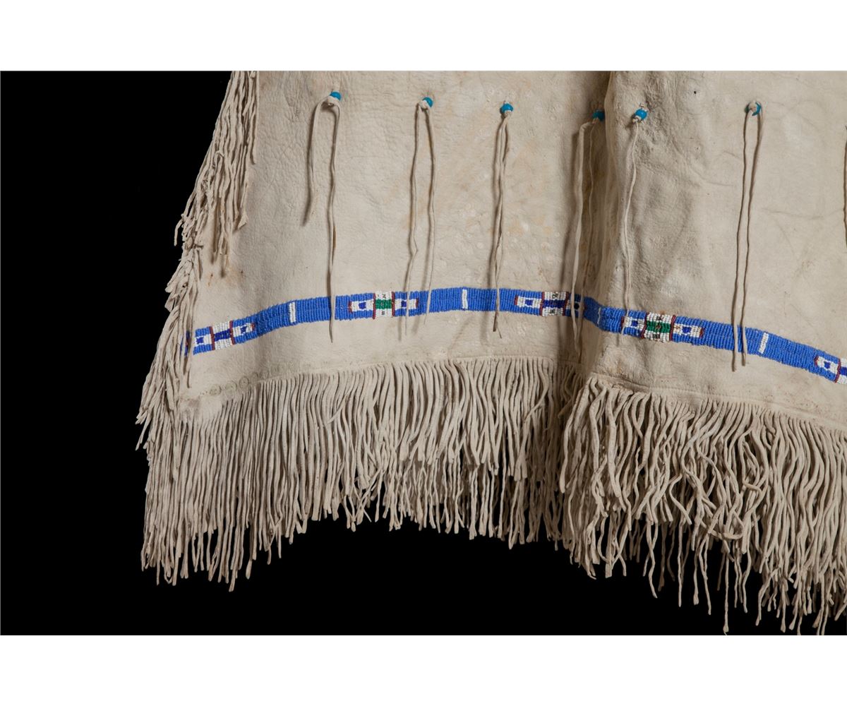 Sioux Dress with Beaded Yoke