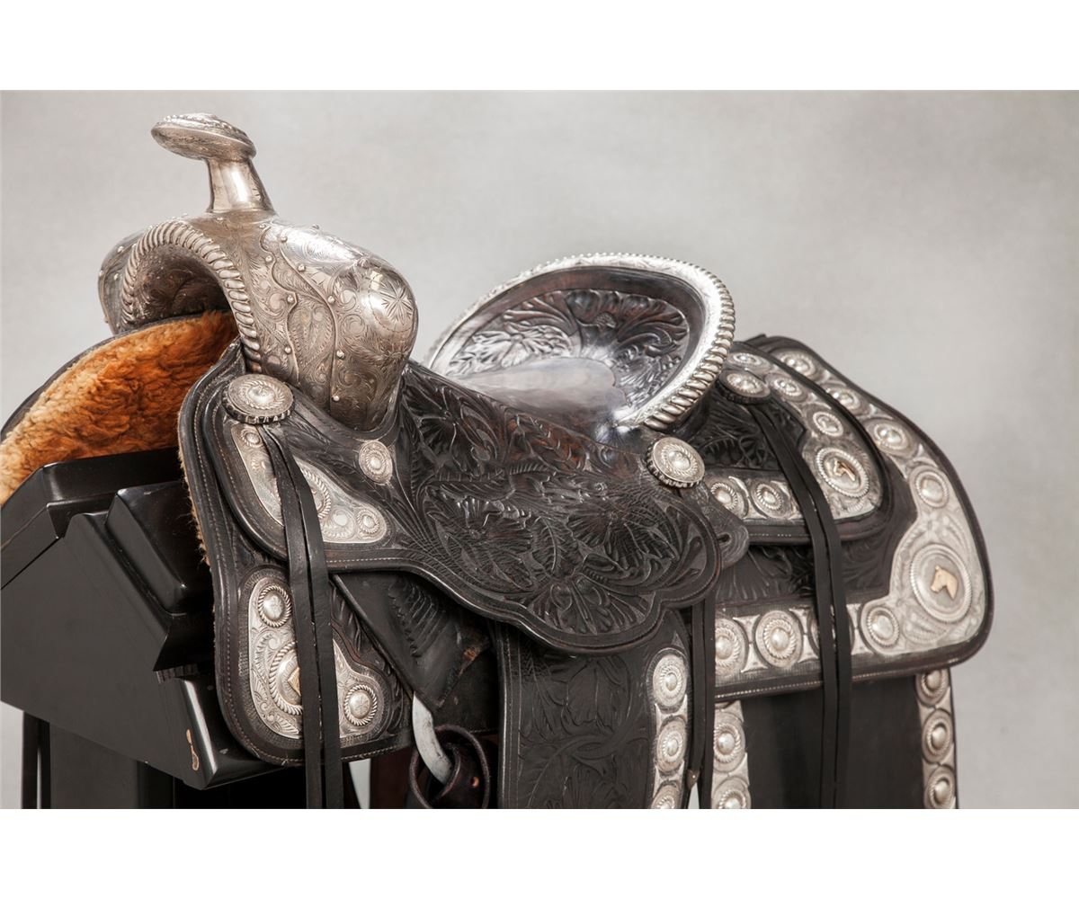 Keyston Bros, Sterling Silver Saddle
