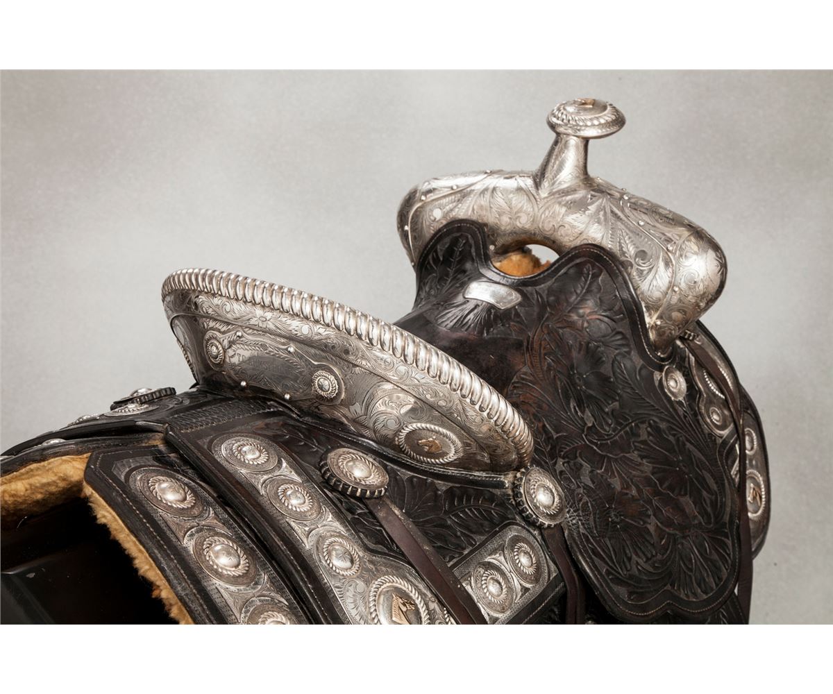 Keyston Bros, Sterling Silver Saddle