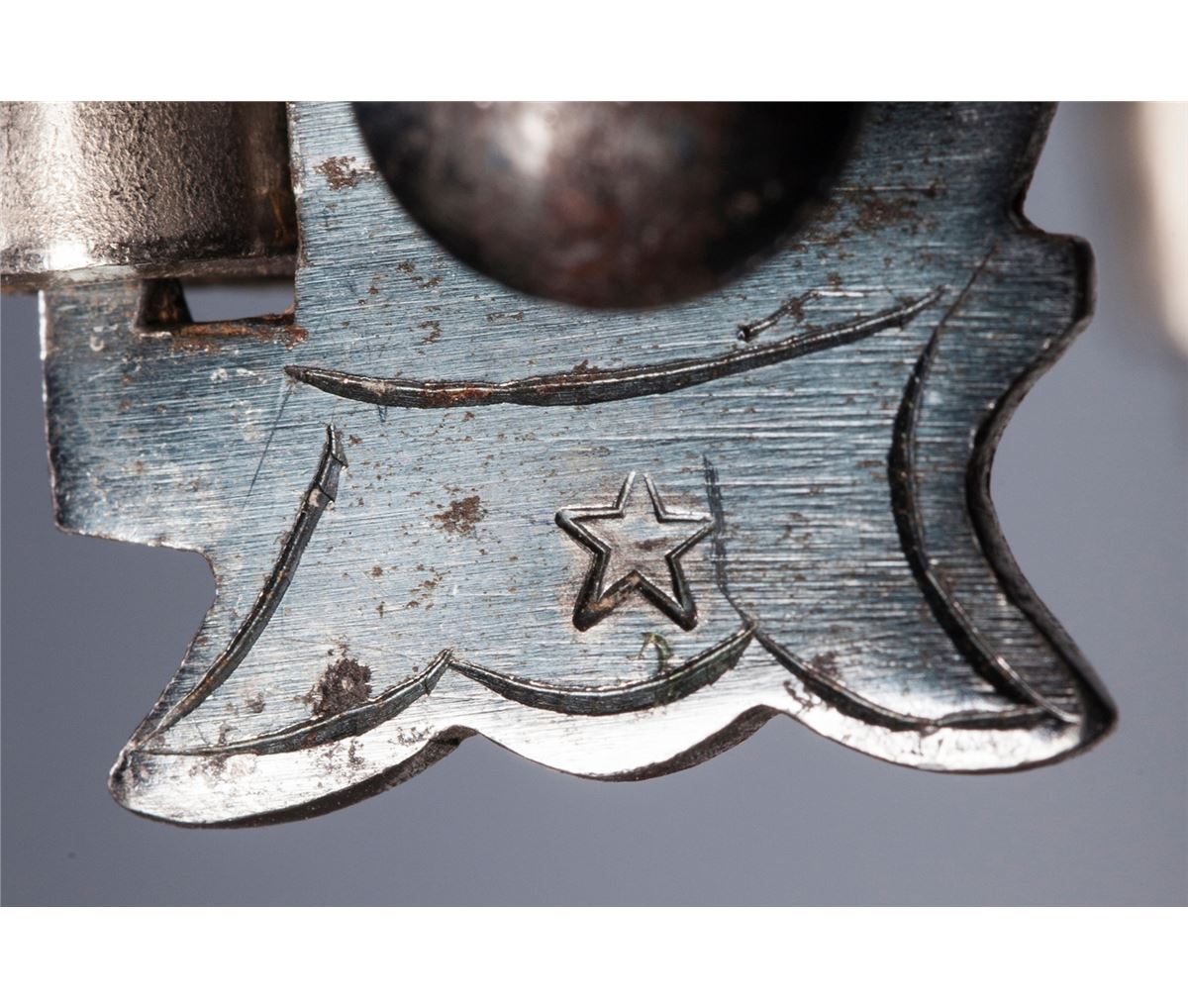 August Buermann Silver Inlaid Ladies Spurs