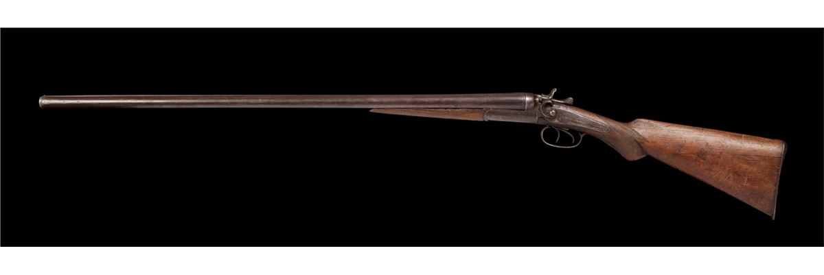 Three Antique Double Barrel Shotguns