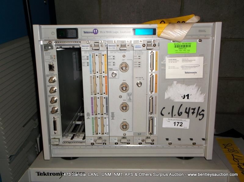 TEKTRONIX TLA-7016 LOGIC ANALYZER W/ INTERFACE MODULE & TLA 7P4 T36 ...