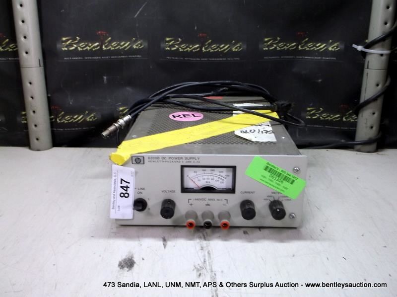 HP 6209B DC POWER SUPPLY (print sequence:) 65306