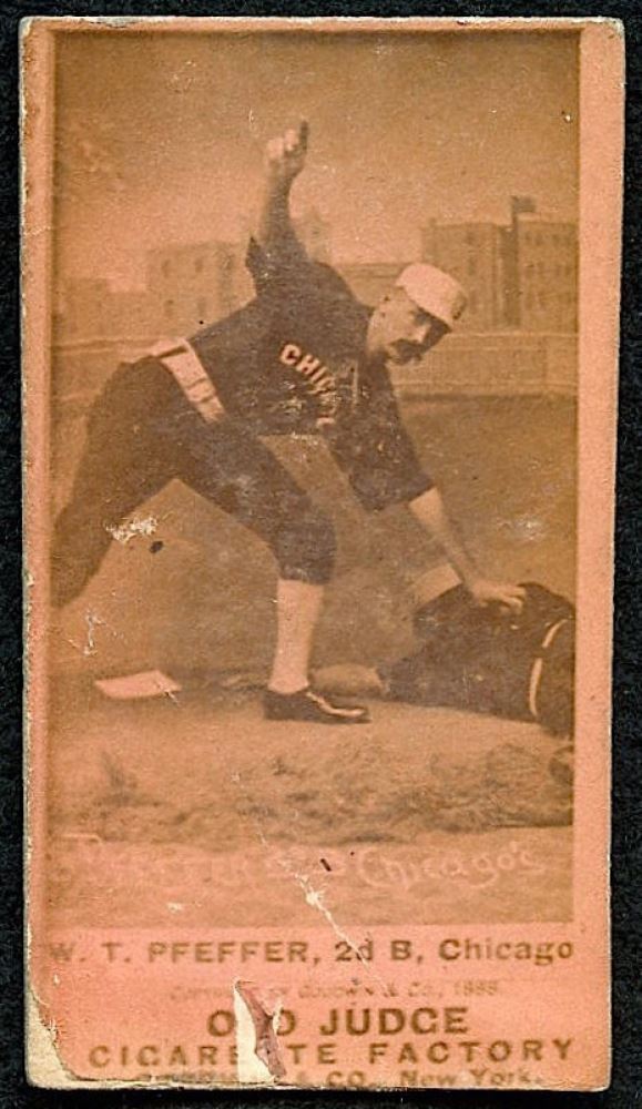 Fred Pfeffer 1887-90 Old Judge N172