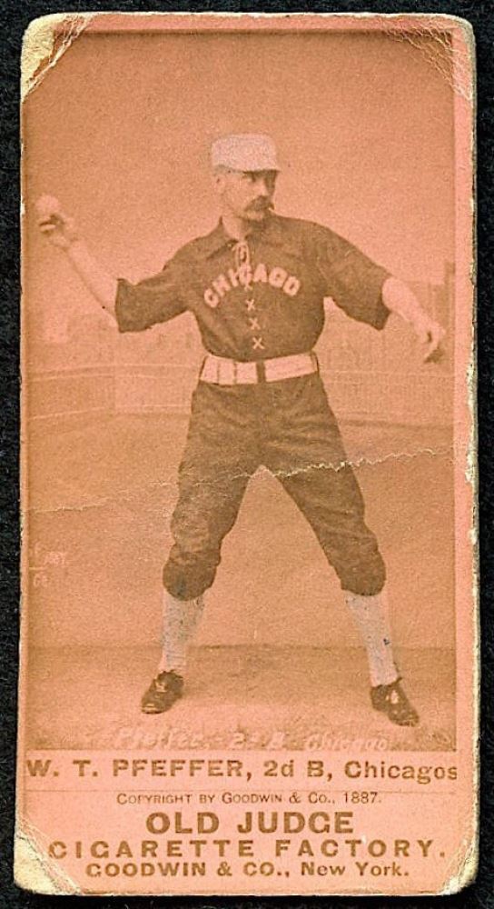 Fred Pfeffer 1887-90 Old Judge N172