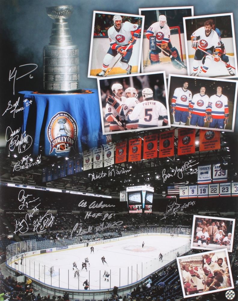 New York Islanders 16x20 Photo Signed By (12) With Billy Smith, Ken ...