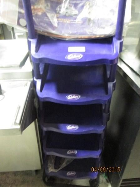 Cadbury Display Rack