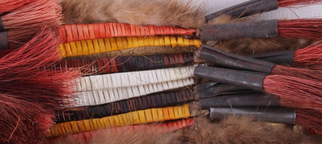 Lakota Sioux Quillwork Otter Pipe Bag 1880-1910