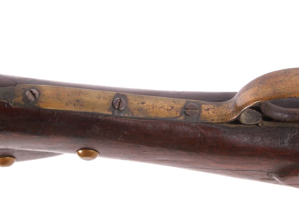 Montana Blackfoot Indian Tacked Rifle 1850-1890