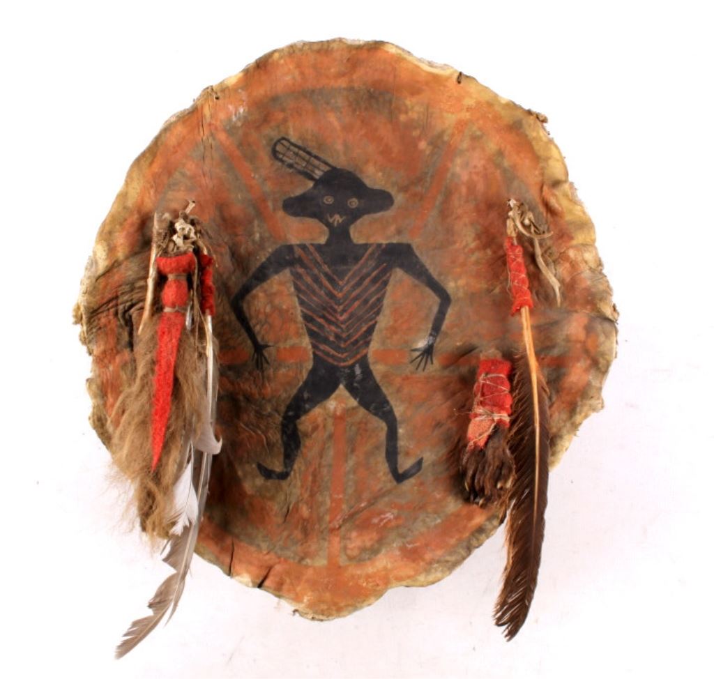 Crow Buffalo War Moon Shield