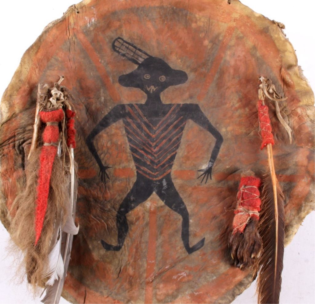 Crow Buffalo War Moon Shield