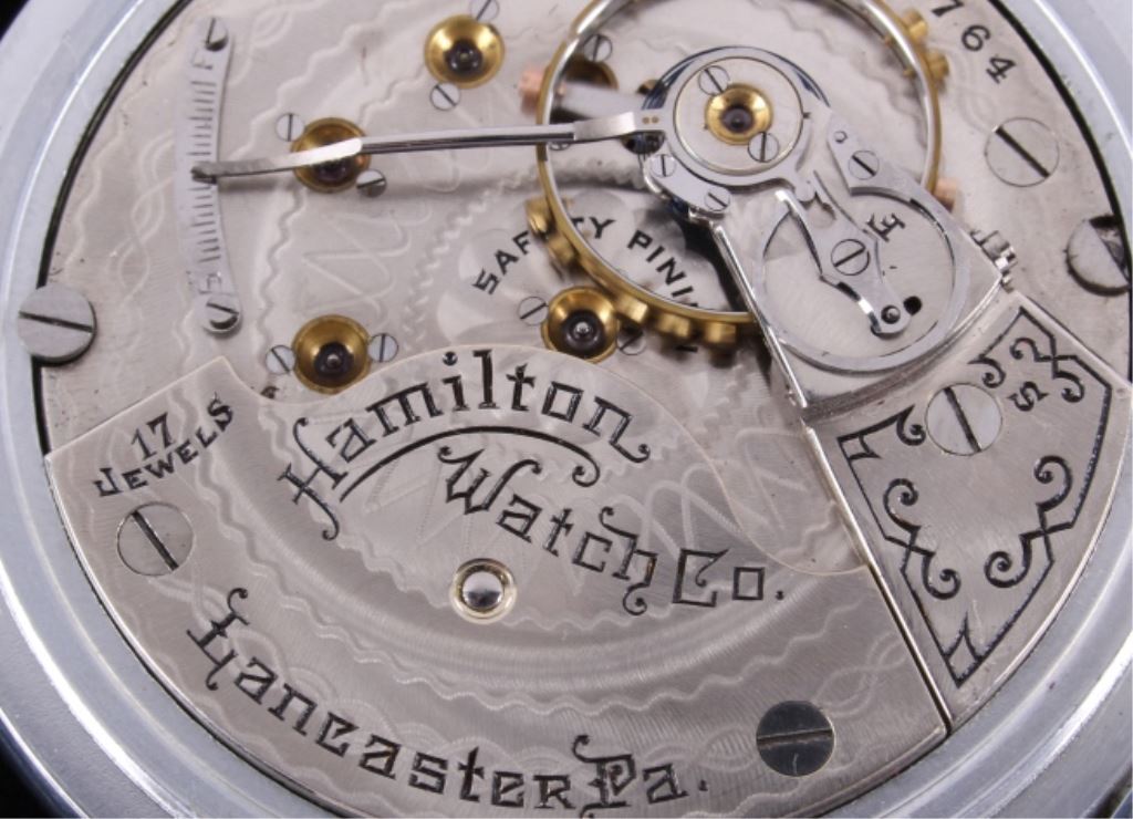 Hamilton 924 Railroad Pocket Watch circa 1912