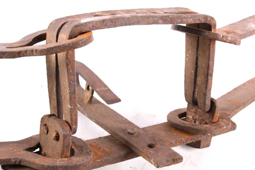 Hand Forged Bear Trap circa 1800's