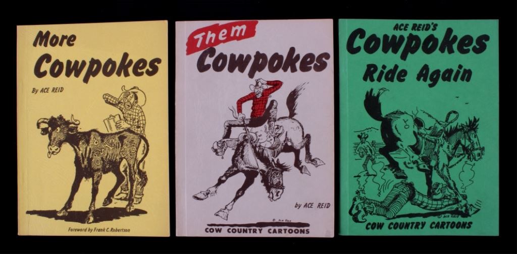 Ace Reid Cowpokes Book Collection