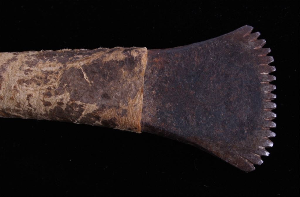 Arapaho Gun Barrel Hide Scraper circa 1860-1870