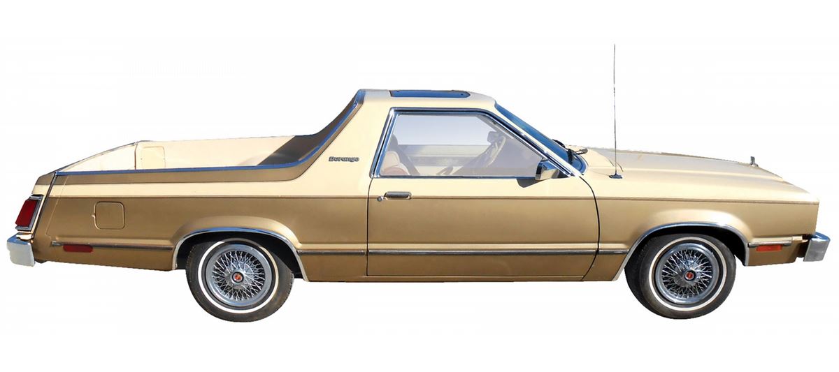 Pick-Up, 1981 Ford Fairmont Futura Durango. Rare vehicle with less than ...
