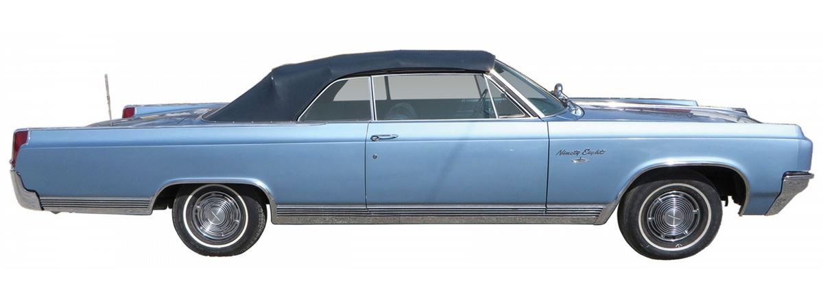 Automobile, 1963 Oldsmobile ?98? Ninety-Eight Convertible. This car has ...
