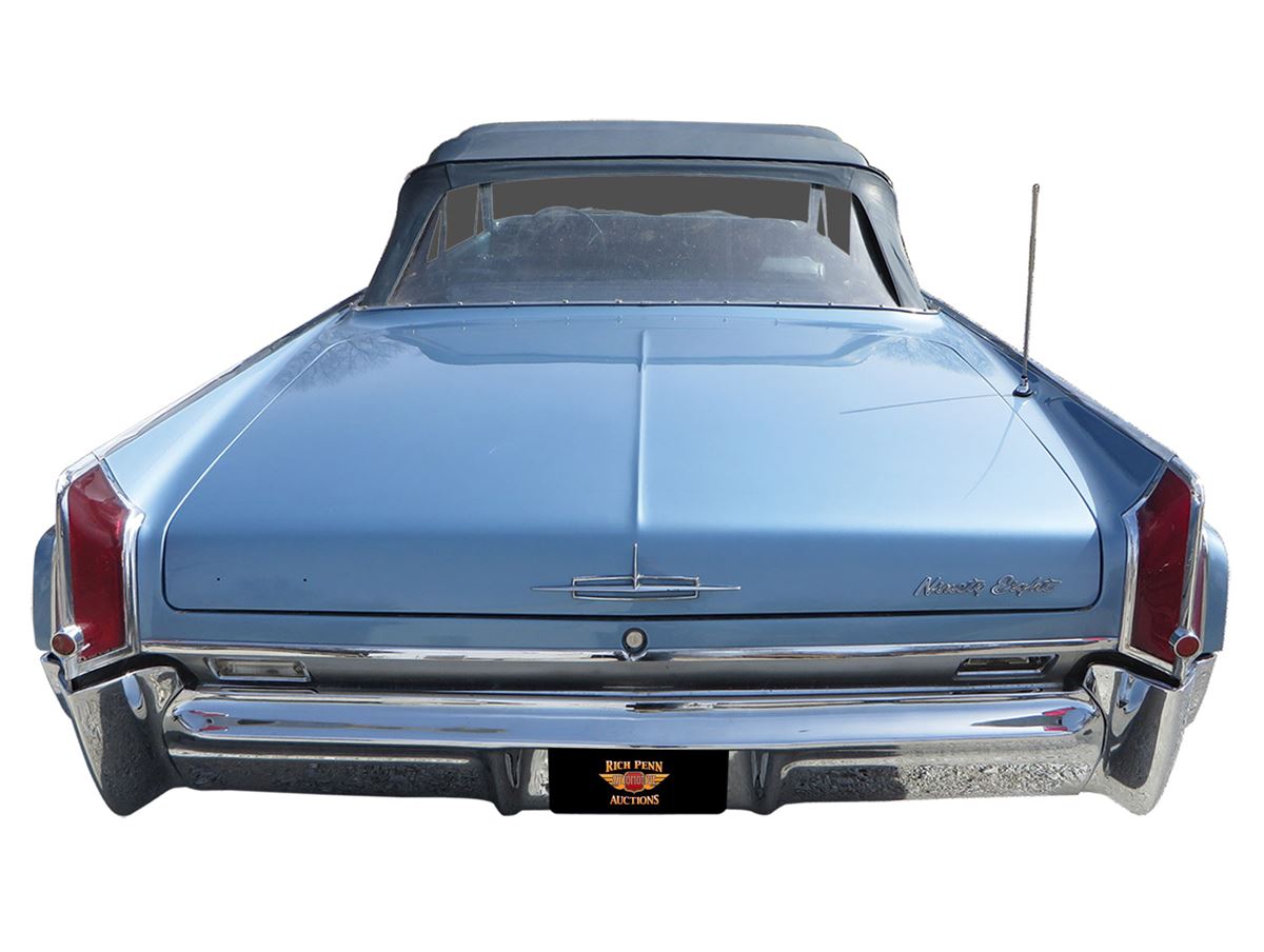 Automobile, 1963 Oldsmobile ?98? Ninety-Eight Convertible. This car has ...