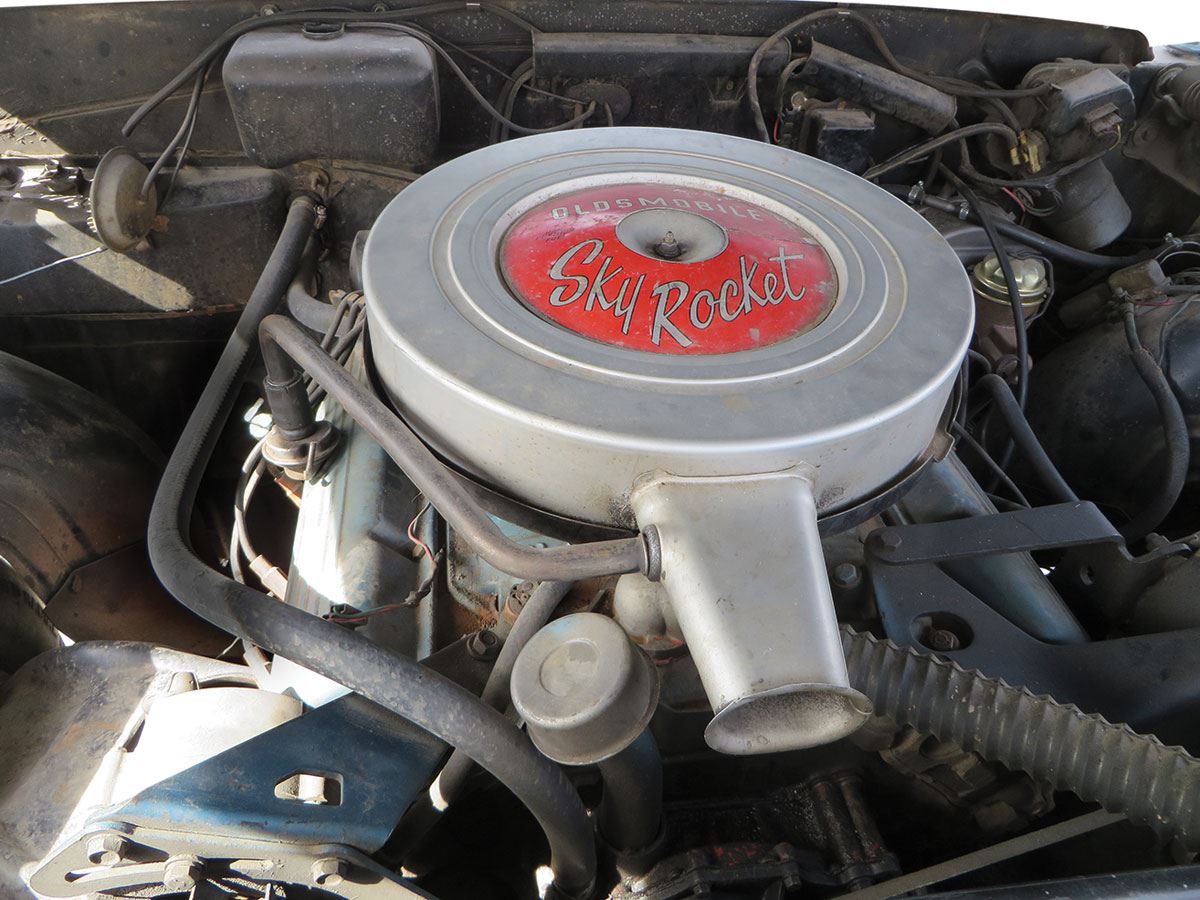 Automobile, 1963 Oldsmobile ?98? Ninety-Eight Convertible. This car has ...