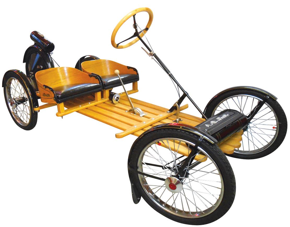 Automobile, A. O. Smith Flyer, a Rare 1917 open 2-seater, wooden ...