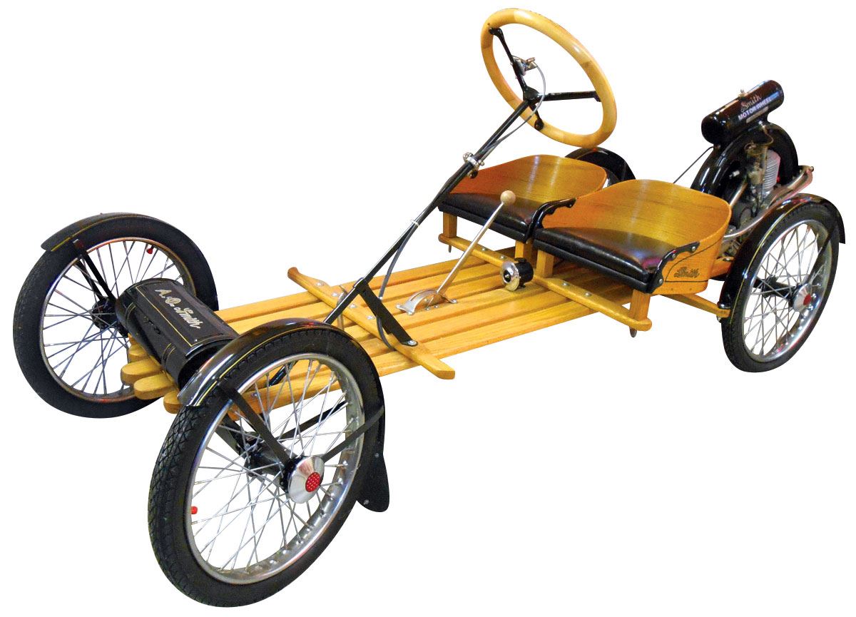 Automobile, A. O. Smith Flyer, a Rare 1917 open 2-seater, wooden ...