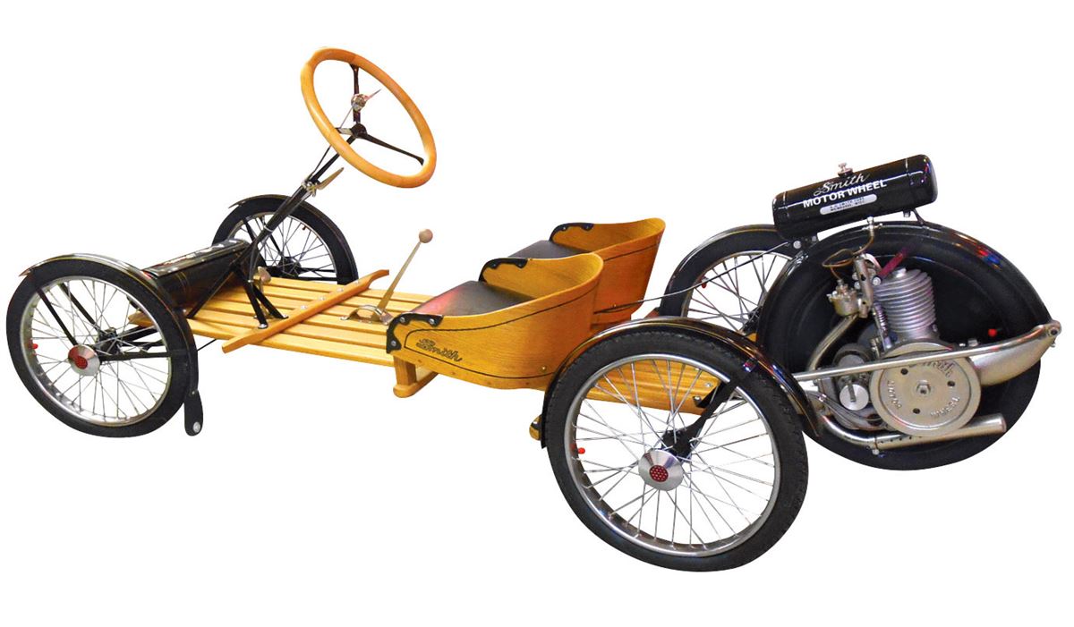 Automobile, A. O. Smith Flyer, a Rare 1917 open 2-seater, wooden ...