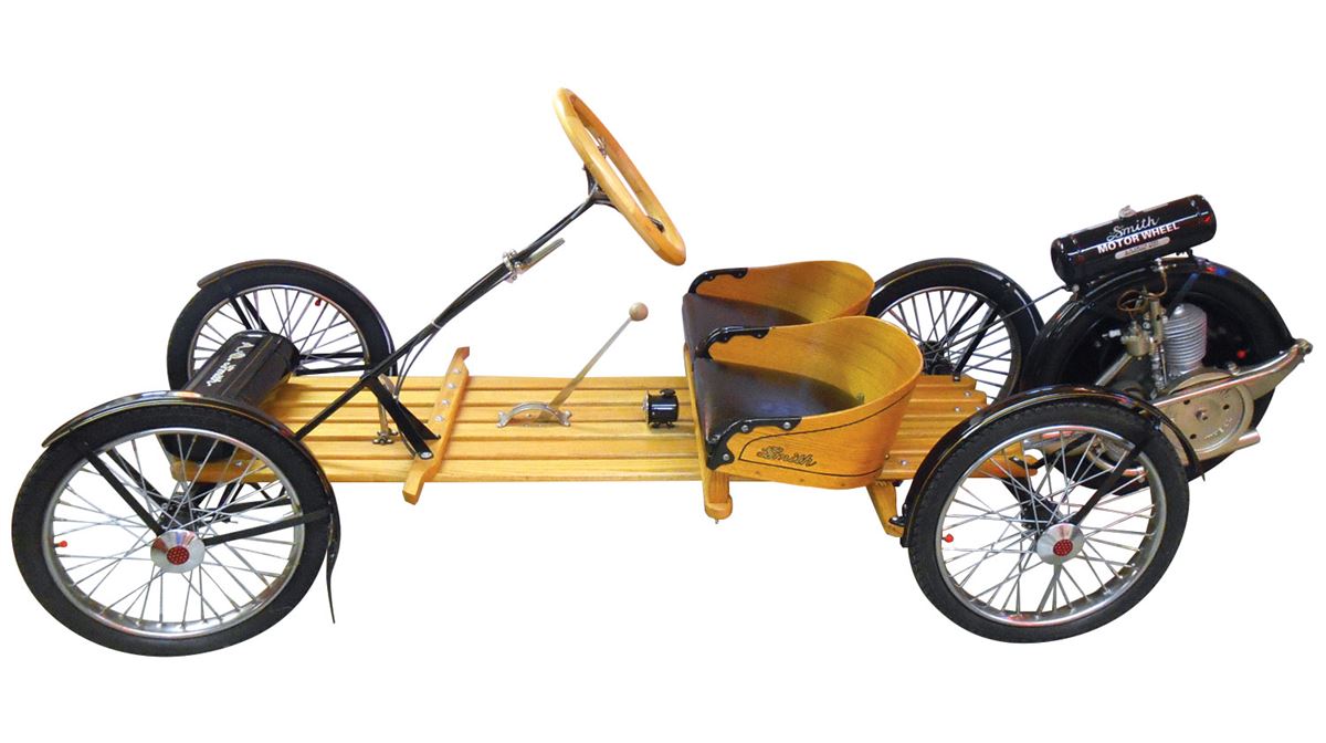 Automobile, A. O. Smith Flyer, a Rare 1917 open 2-seater, wooden ...