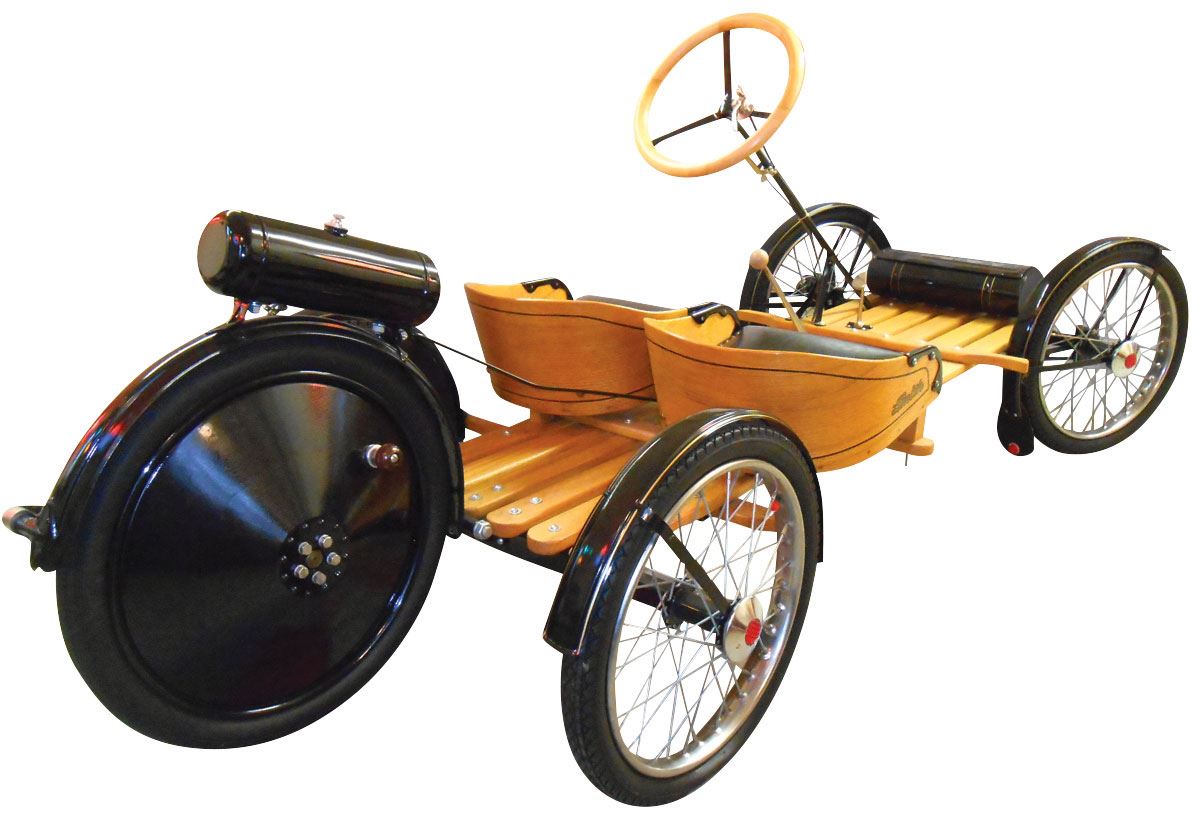 Automobile, A. O. Smith Flyer, a Rare 1917 open 2-seater, wooden ...