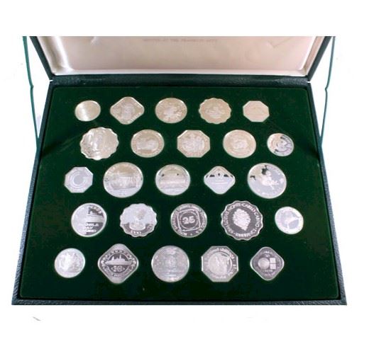 The Official Gaming Coins of the World's Great Casinos sterling silver ...