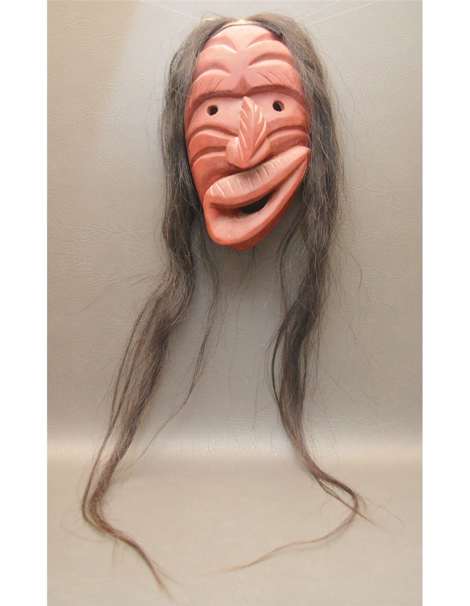IROQOUSE/CAYUGA MASK BY JAKE THOMAS