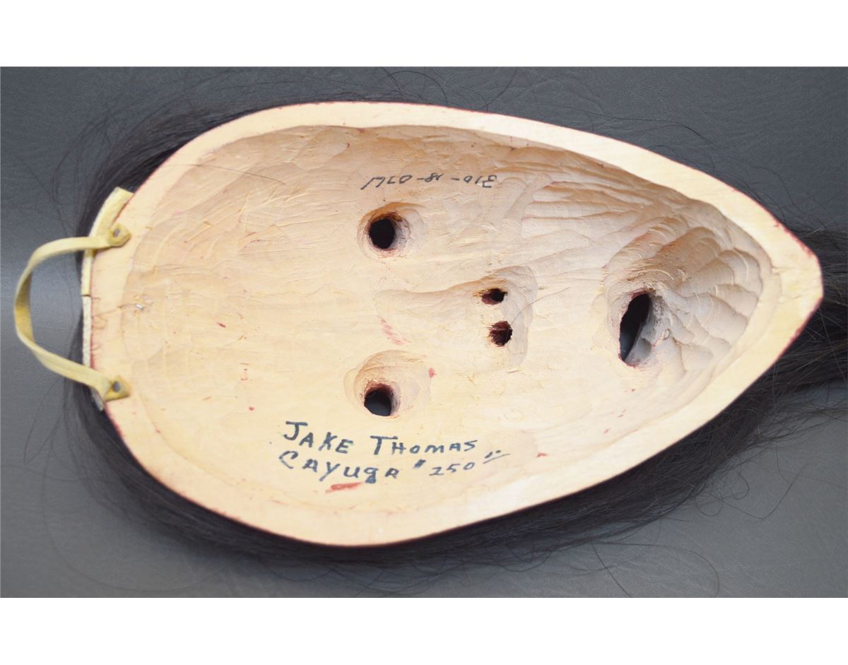 IROQOUSE/CAYUGA MASK BY JAKE THOMAS