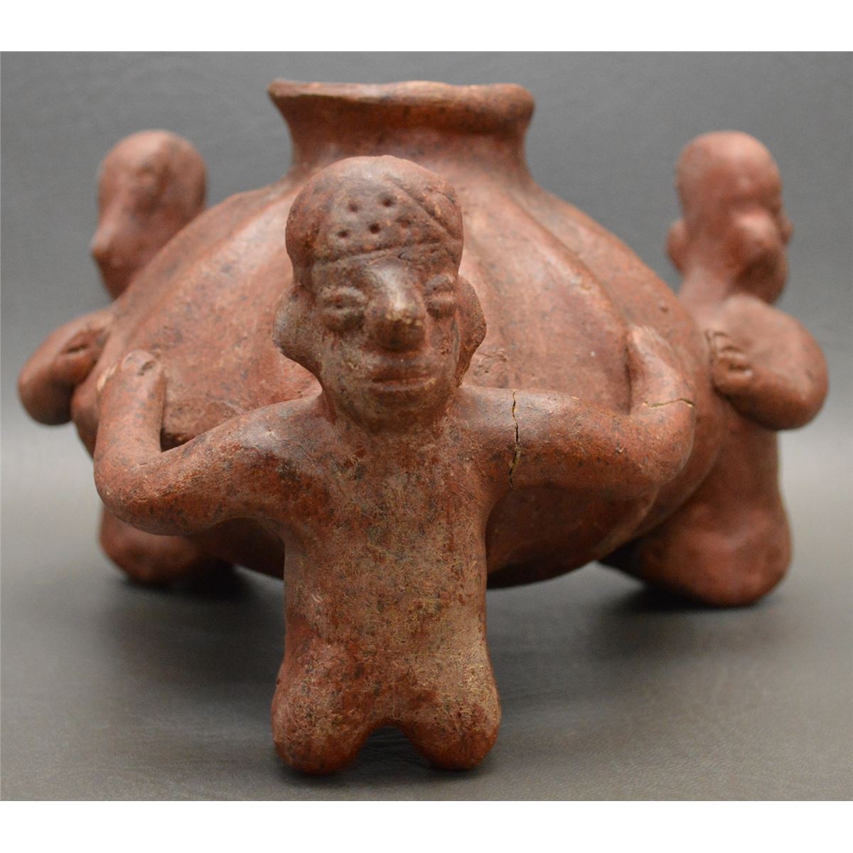 SOUTH AMERICAN EFFIGY POT