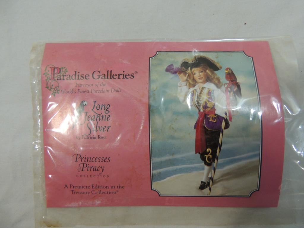 PARADISE GALLERIES LONG JEANNE SILVER DOLL