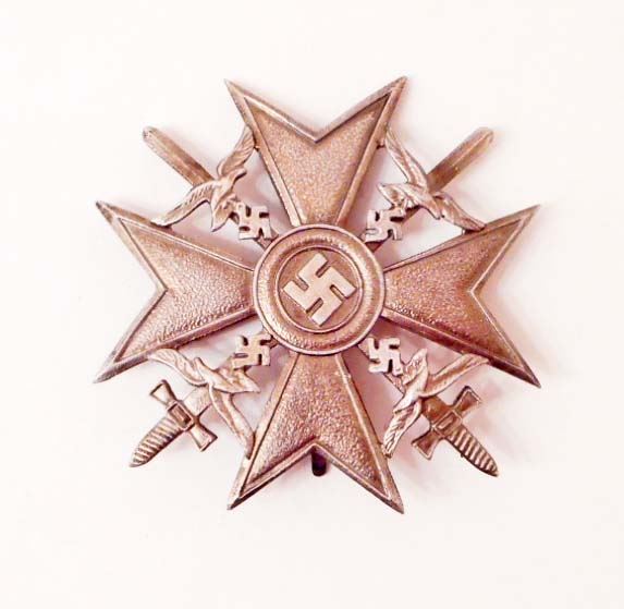 GERMAN NAZI SPANISH CROSS