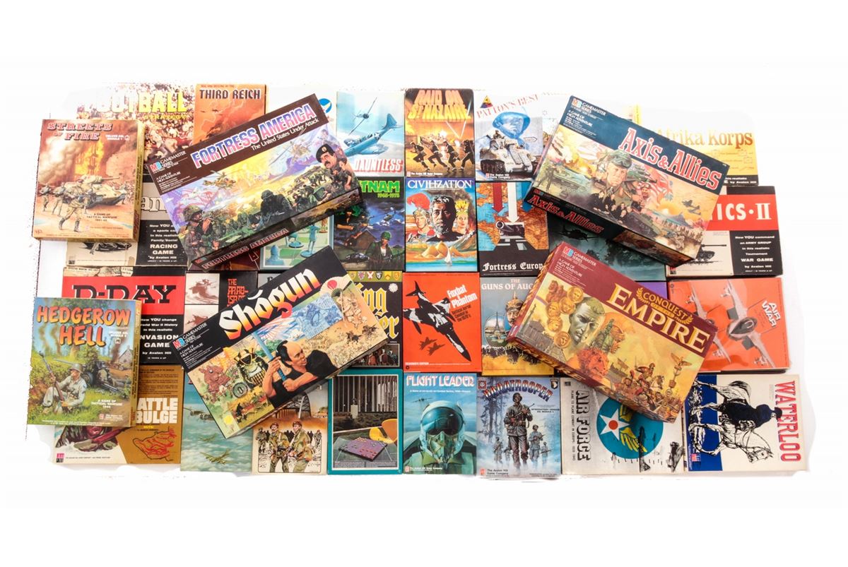 Lot Of 35 Vintage Strategic Board Games lot-of-35-vintage-strategic-board-games